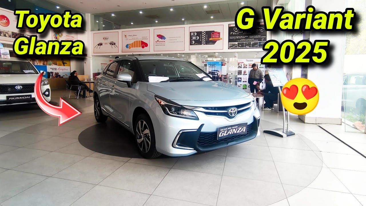 New Toyota Glanza G Variant 2025 😍 Second Top Model 😯 Most Value For ...