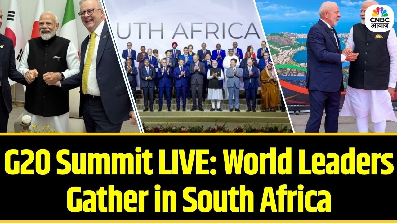 G20 Summit LIVE: World Leaders Gather in South Africa | Big Decisions ...