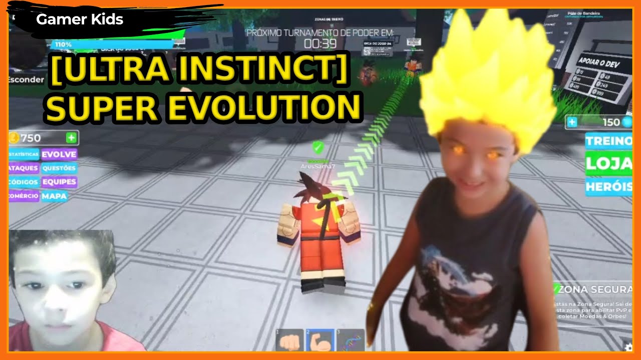 ULTRA INSTINCT SUPER EVOLUTION _ ROBLOX - YouTube