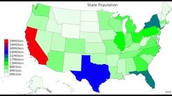Florida Population Density Map | Florida Build