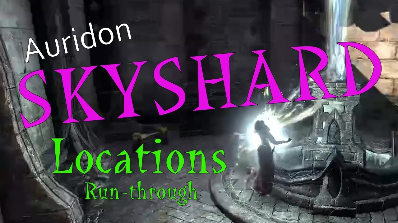 Auridon SKYSHARD locations RUN-through || ESO Super-Quick - YouTube