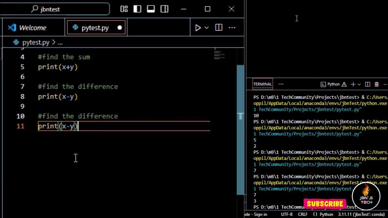 find the sum, difference, product, quotient, reminder of two number ...