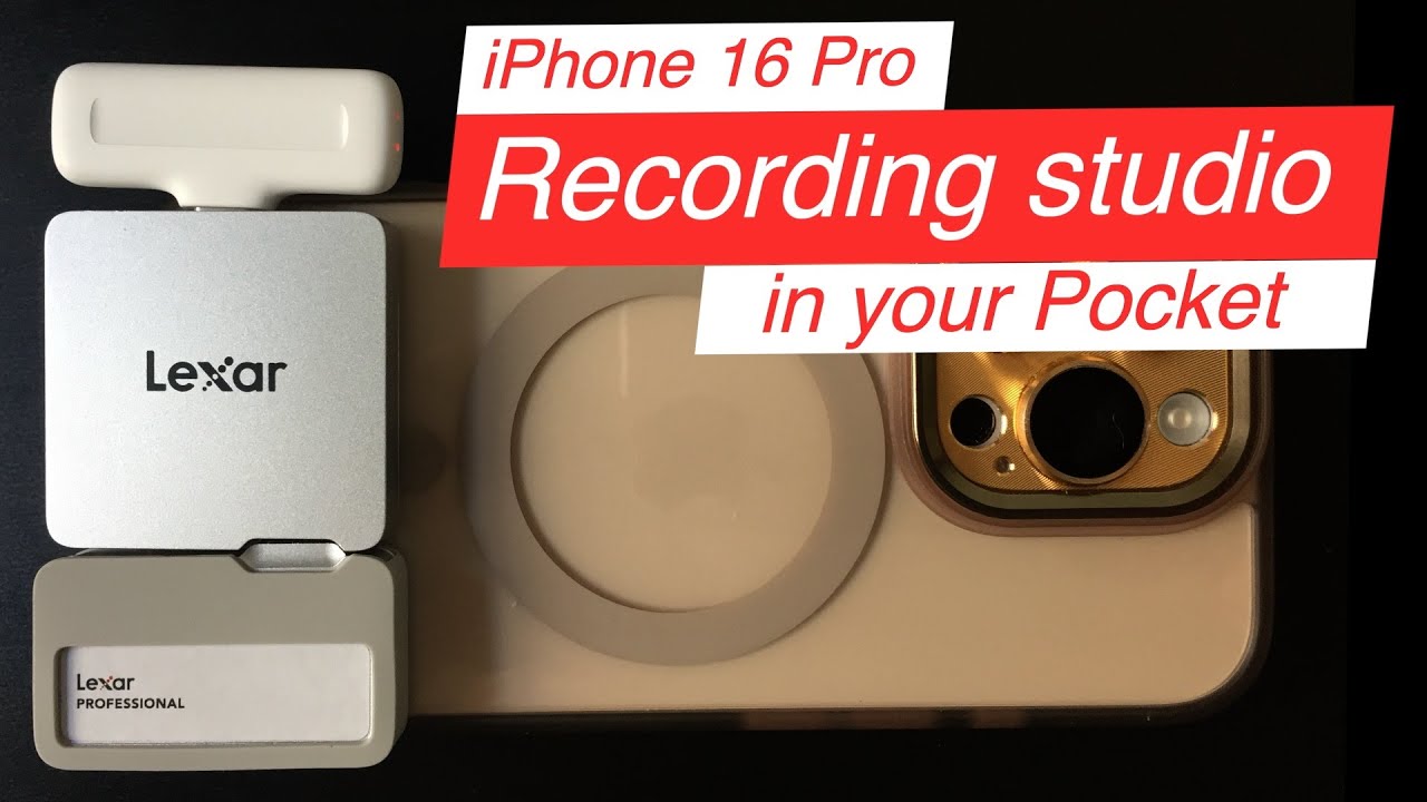 The Amazing iPhone 16 Pro Recording Studio in your Pocket - YouTube
