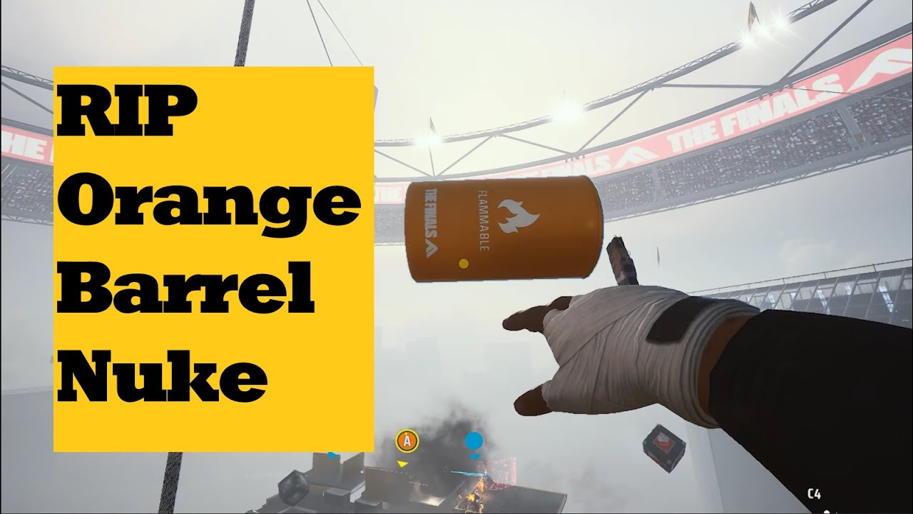 The Finals - RIP orange barrel nuke - YouTube