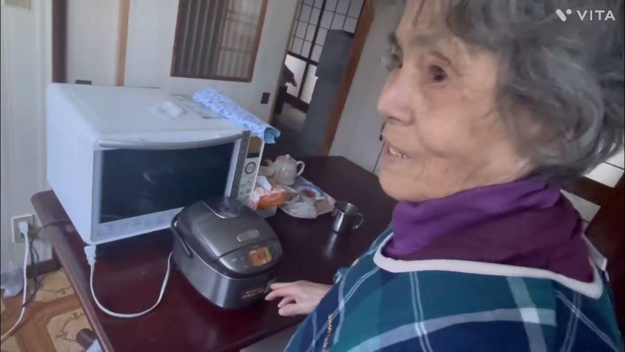 【おばあちゃんねる】12月8日老老介護を終えた87歳おばあちゃんの水仕事 Youtube