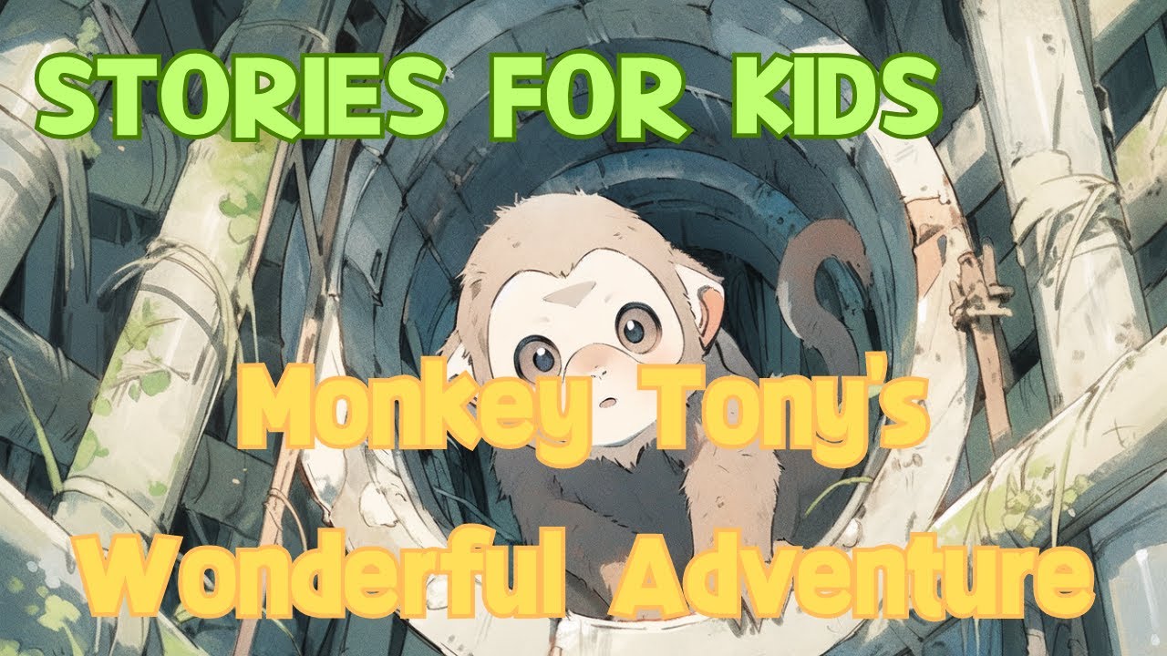【STORIES FOR KIDS】 Monkey Tony's Wonderful Adventure｜Story Adaptation ...