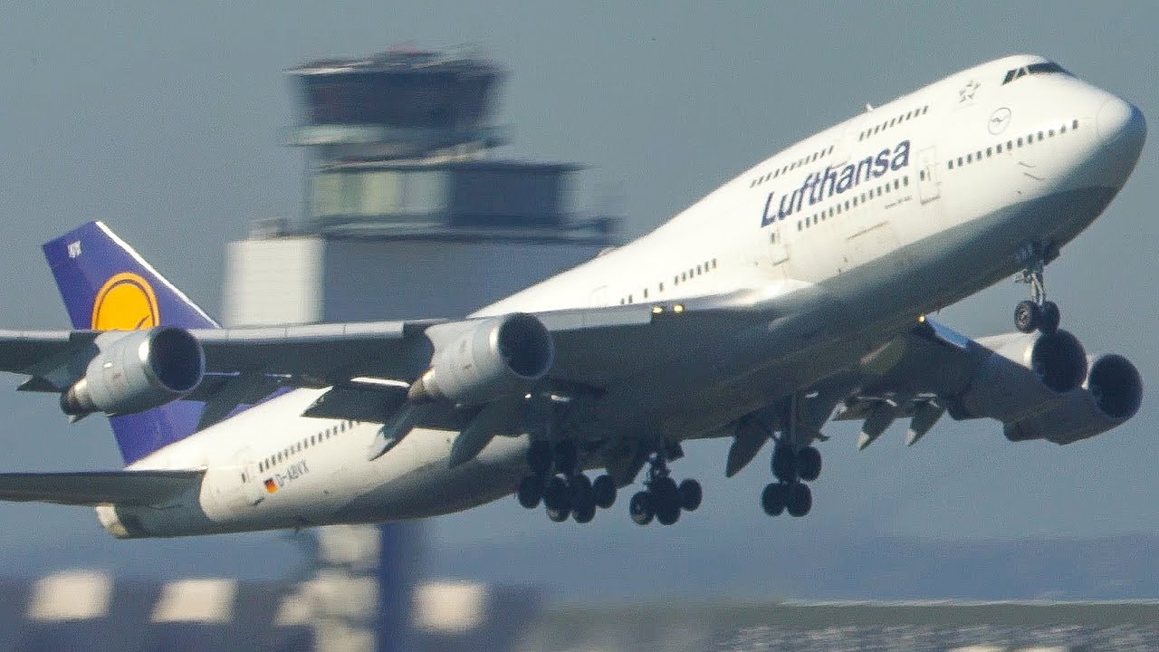 40 AMAZING TAKEKOFFS and LANDINGS at FRANKFURT AIRPORT - B747, A330Neo ...