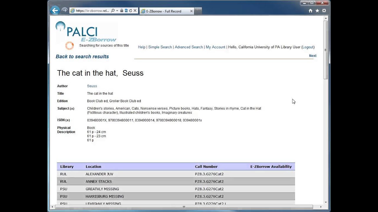 Requesting Books via EZ-Borrow and Interlibrary Loan at Manderino ...