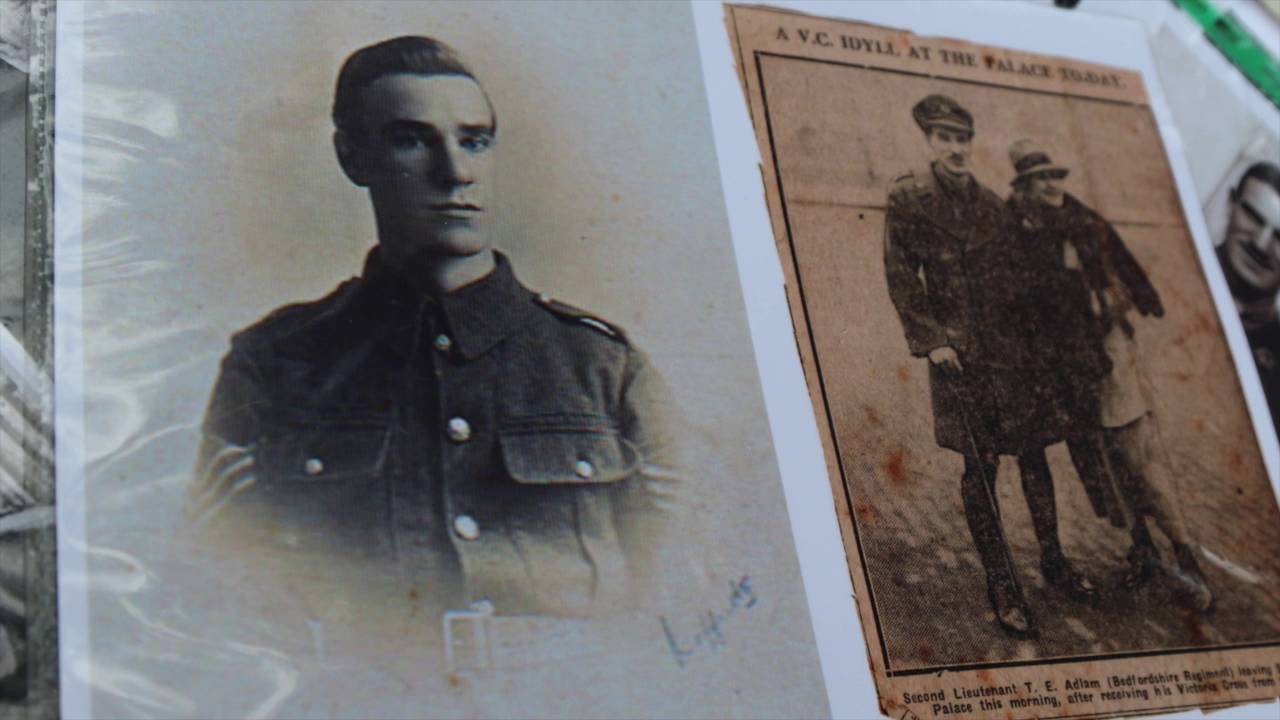 Battle of the Somme: Tom Adlam VC's audio diaries - YouTube