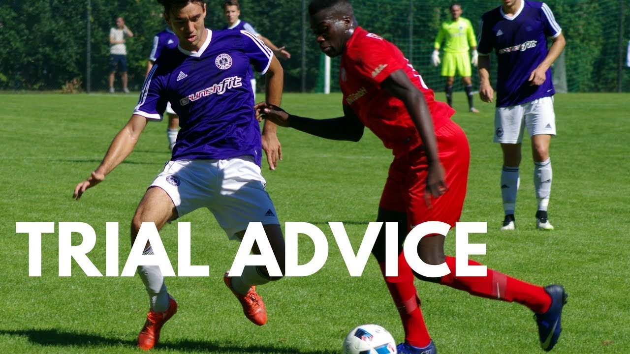 Soccer Tryout Tips Football Trial Advice - YouTube