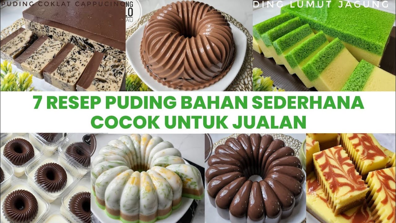 7 RESEP PUDING TERENAK LEMBUT DAN LEGIT! BUATNYA MUDAH BISA UNTUK ...