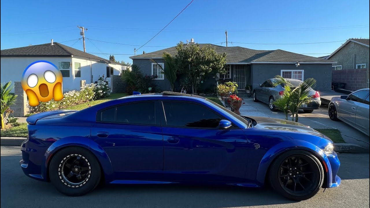 MAKING MY HELLCAT A REAL RACECAR!! - YouTube