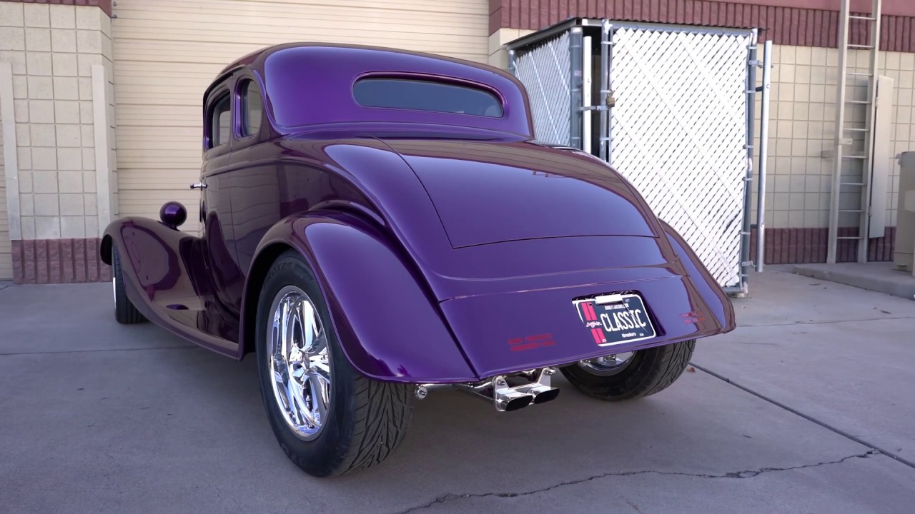 Purple Hot Rod Crumpled and Restored Completely - YouTube