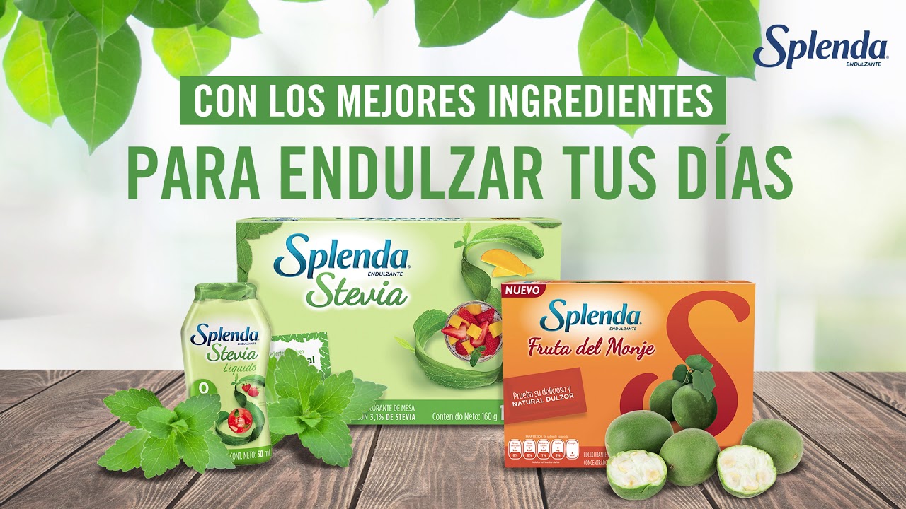 Splenda® con ingredientes de origen 100% natural - YouTube