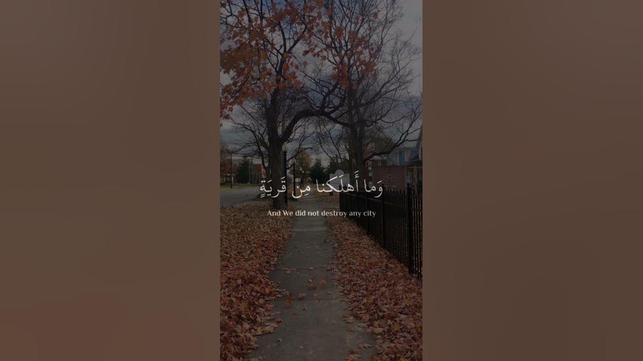 {ربما يود الذين كفروا لو كانوا مسلمين} للقارئ هزاع البلوشي Youtube