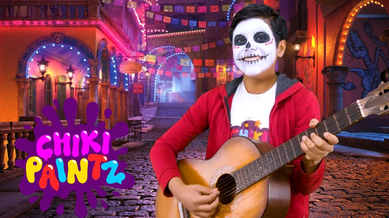 Coco | Face Paint for Kids by @ChikiToonz | @ChikiPaintz - YouTube