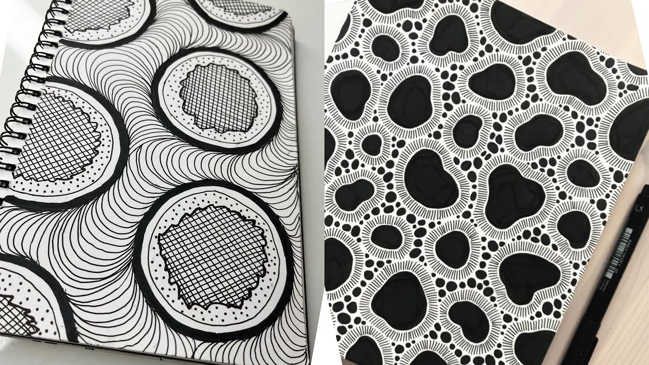 Relaxing Zen art | Zentangle Art for Beginners | Zentangle doodle art ...