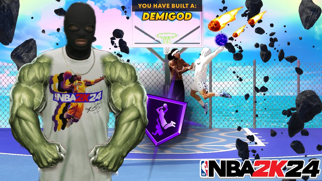 THIS DEMIGOD BUILD IS OP IN NBA 2K24 | BEST ALL AROUND SLASHER BUILD ...