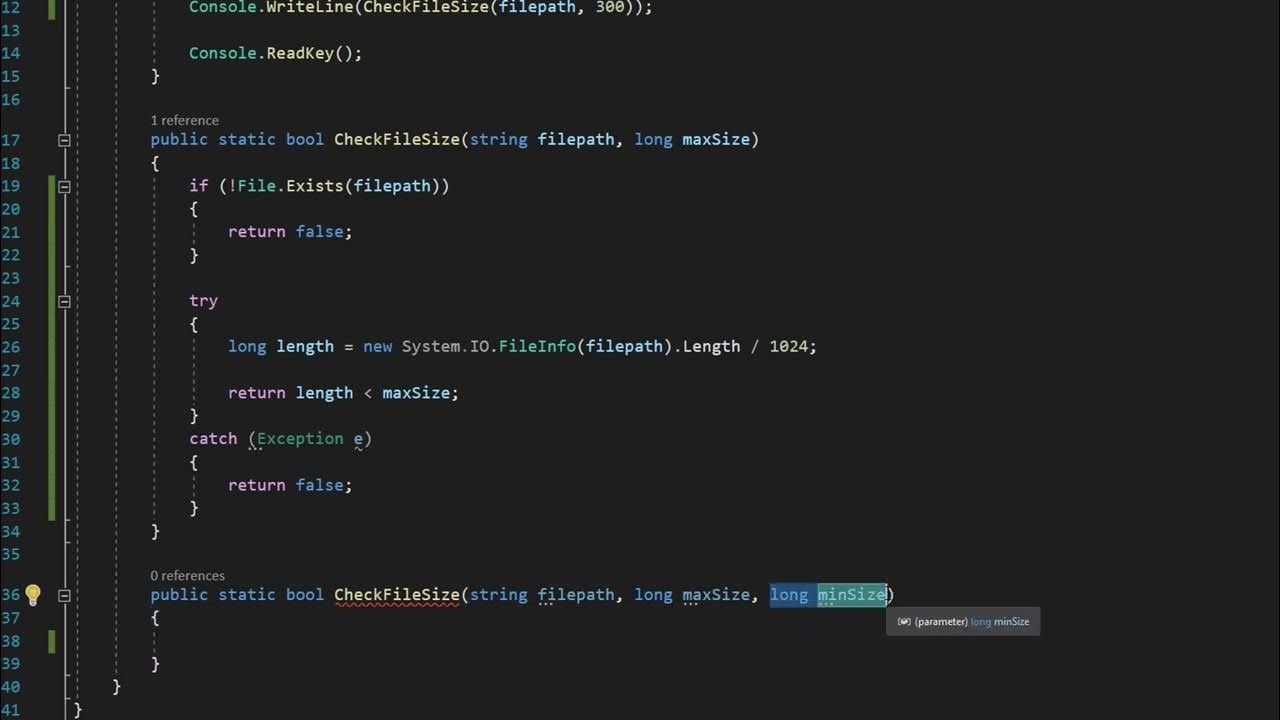 How To Validate The Size Length Of A File Using C YouTube how-to-validate-the-size-length-of-a-file-using-c-youtube