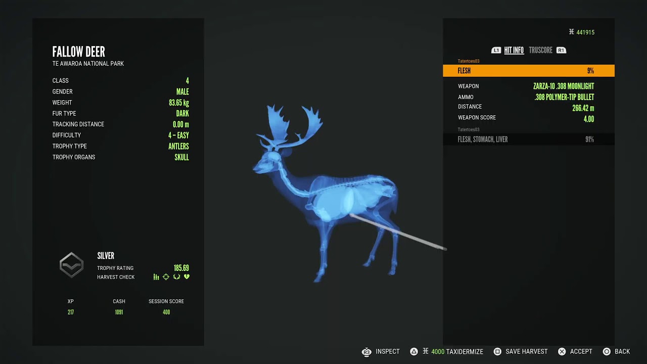 Great one grind for fallow deer - YouTube