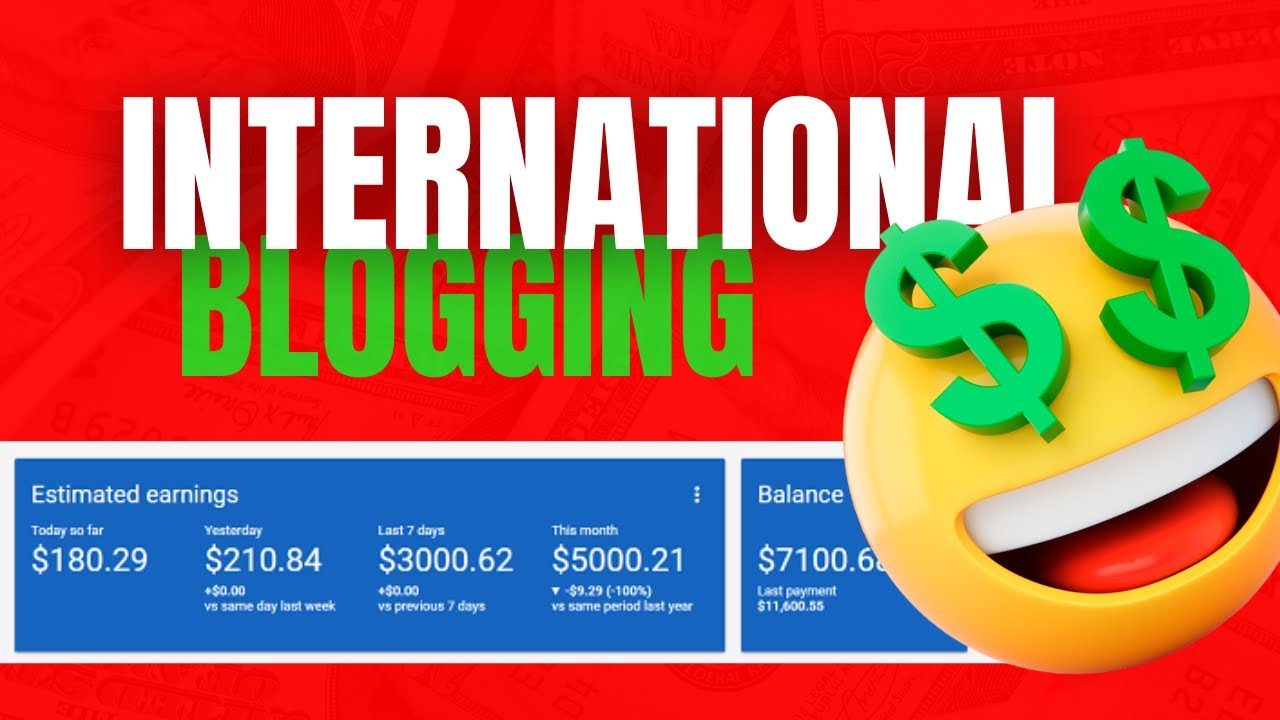 💲 Earning Double | How to earn money with international Blogging | 💫 ...