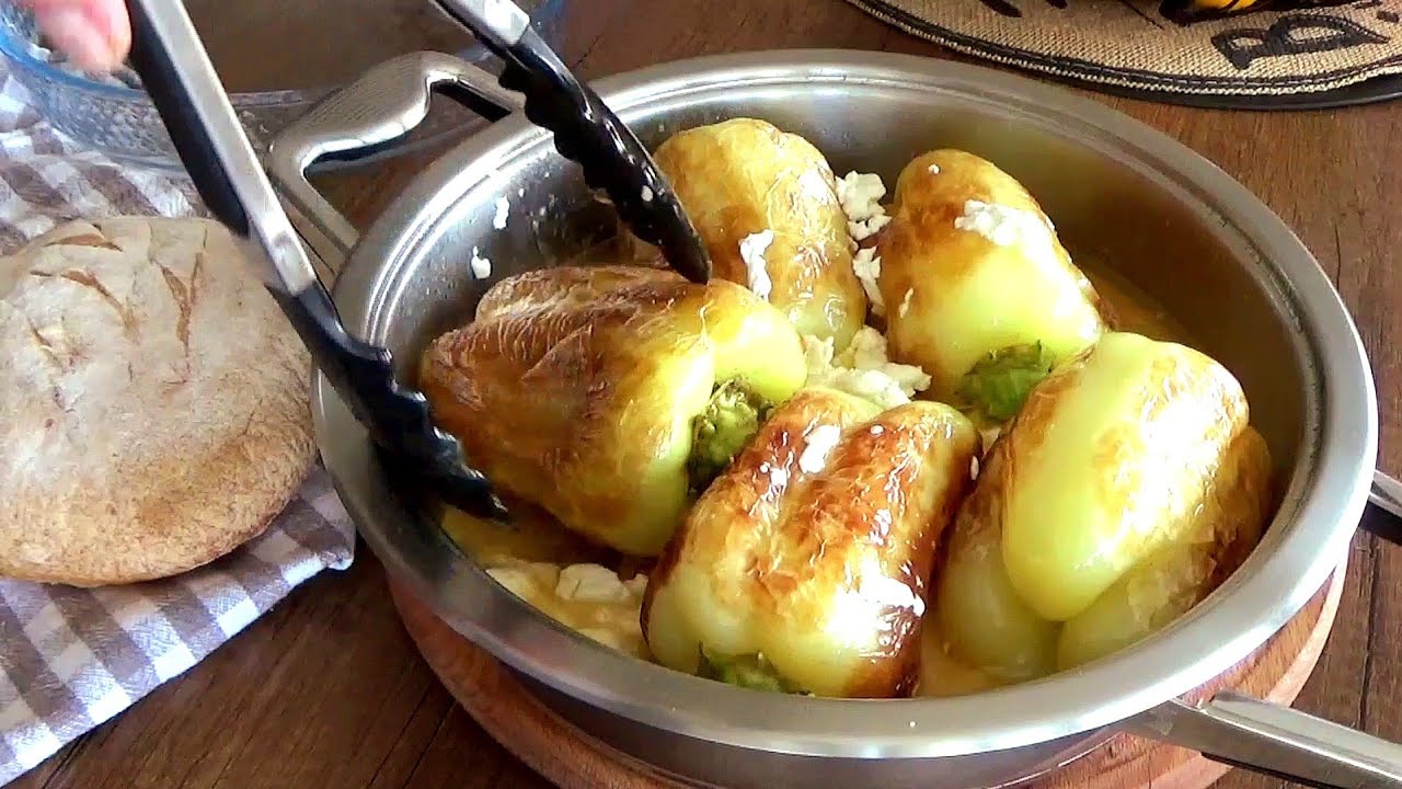 Pržene PAPRIKE, babure 🌶/ Paprike sa sirom👌 ️😍 - YouTube