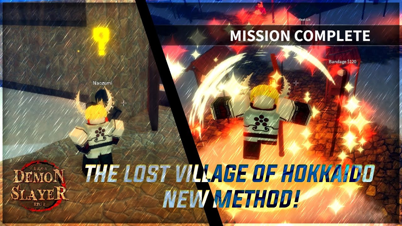 (New Method) How To Complete The Hokkaido Quest | Demon Slayer RPG 2 ...