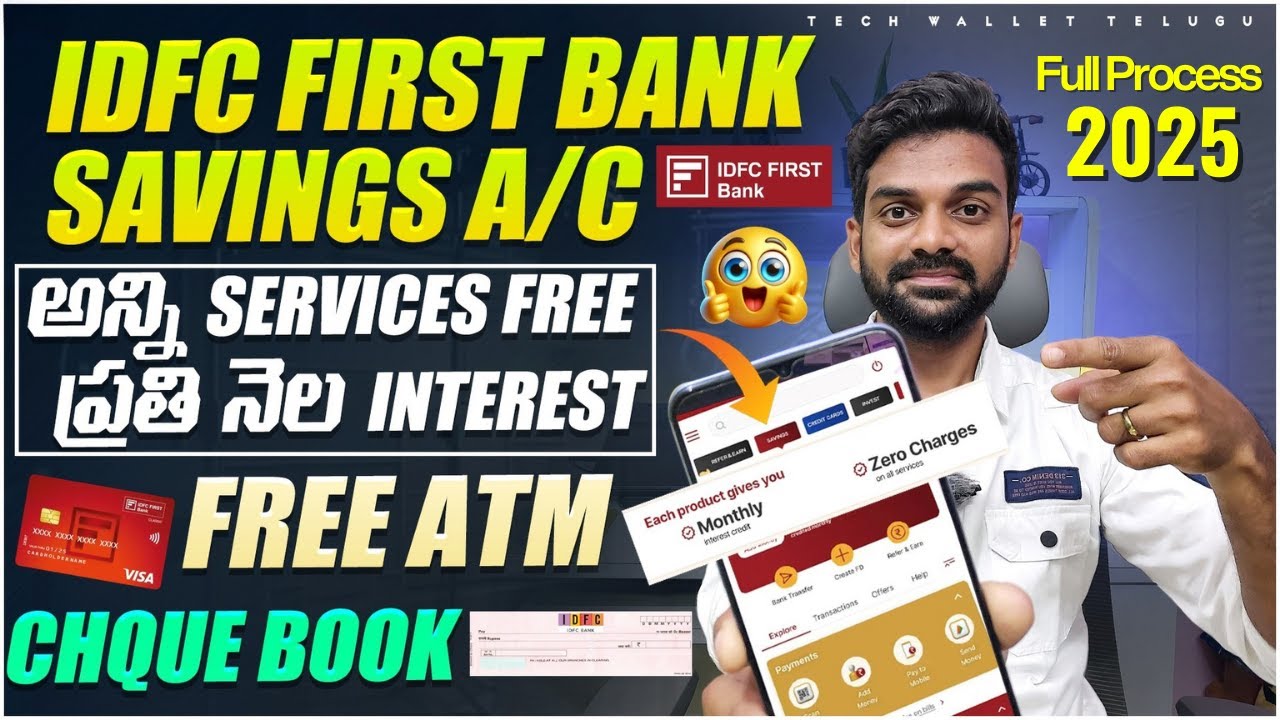 idfc first bank savings account opening online | idfc first bank online ...