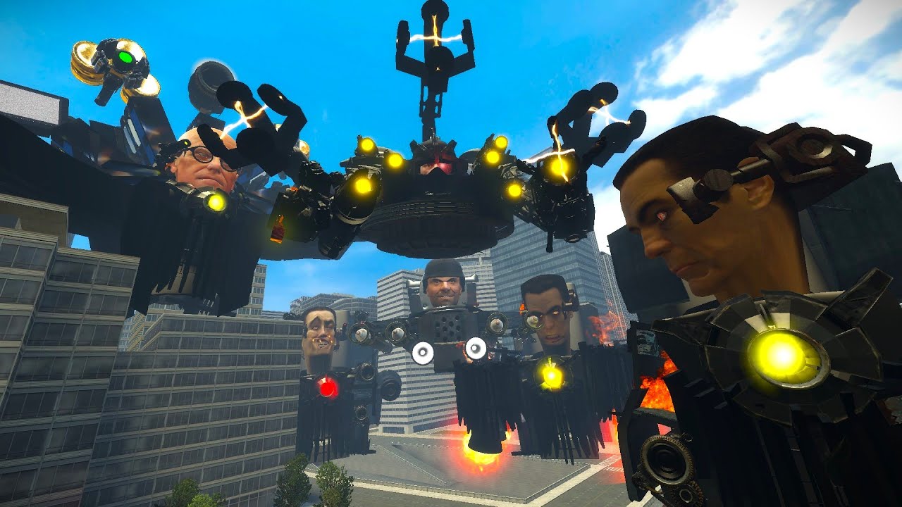 Now this is really something NEW skibidi toilet 73 Realistic Gmod ...