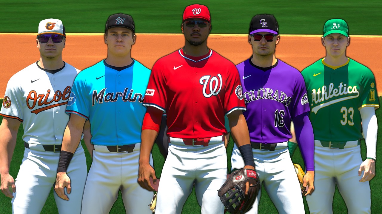 I Rebuild EVERY Bad MLB Team in ONE VIDEO - YouTube