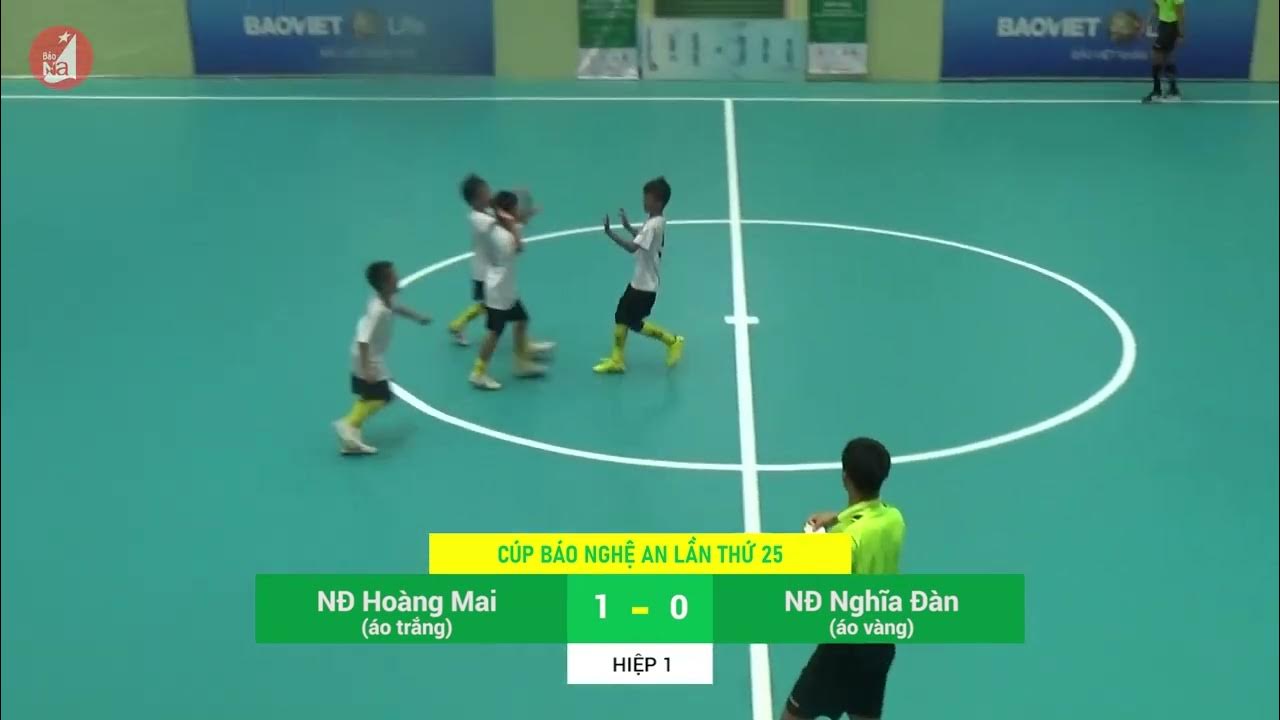Highlight Nhi đồng Hoàng Mai - Nhi đồng Nghĩa Đàn: 3-0 - YouTube
