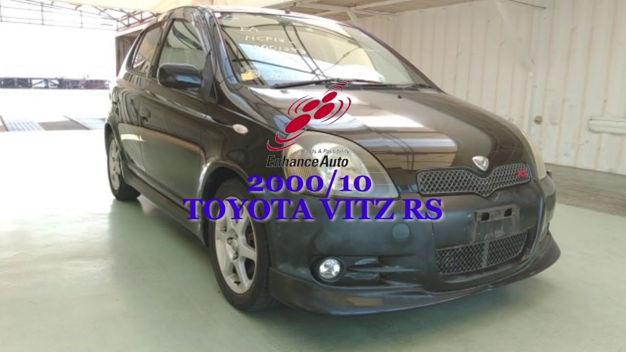 2000 /10 TOYOTA VITZ RS 277893 - YouTube