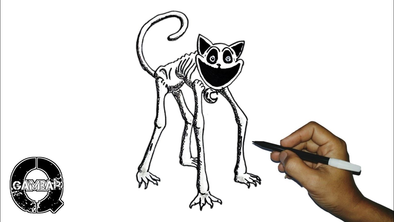 How to Draw Catnap from Poppy Playtime Chapter 3 – Step by Step ...