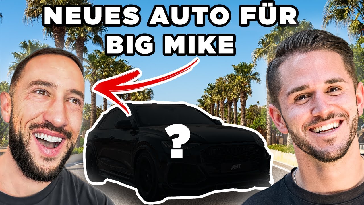 Neues Auto für Big Mike 🤯 Auto ausliefern in Hollywood! - YouTube