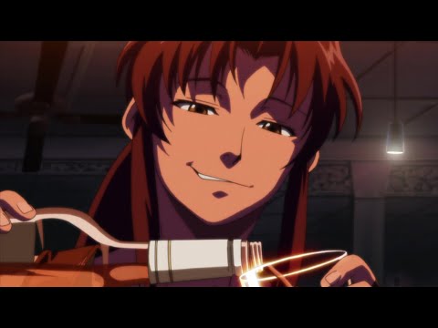 black lagoon - drinking battle (dub)
