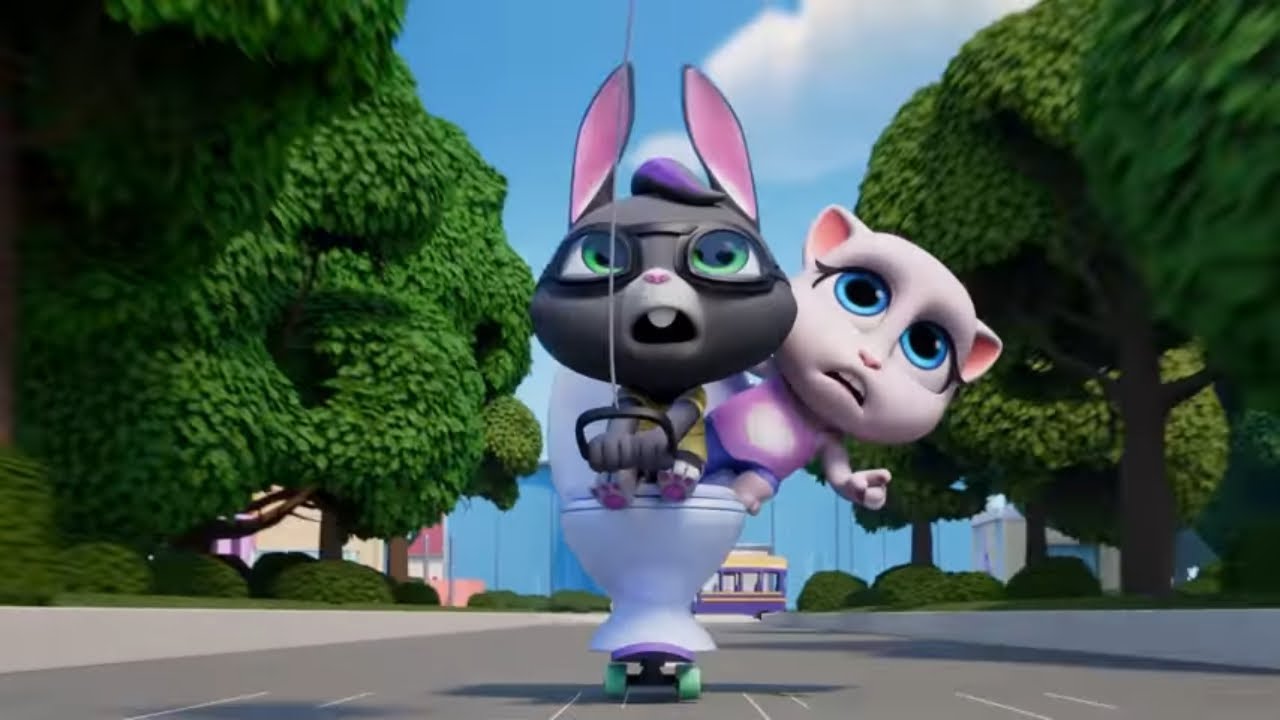 We Destroyed the Toilet!💥🚽 Talking Tom Shorts (S2 Episode 26 ...