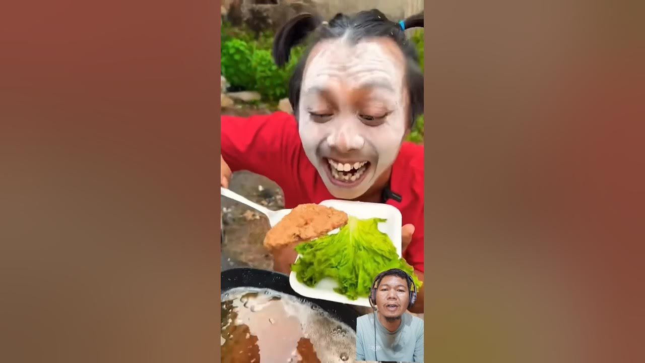 Nak Bego Makan Kacang Cokelat Goreng Sawi Ijo #maklampir #comedy #maklor #mukbang #funny # ...
