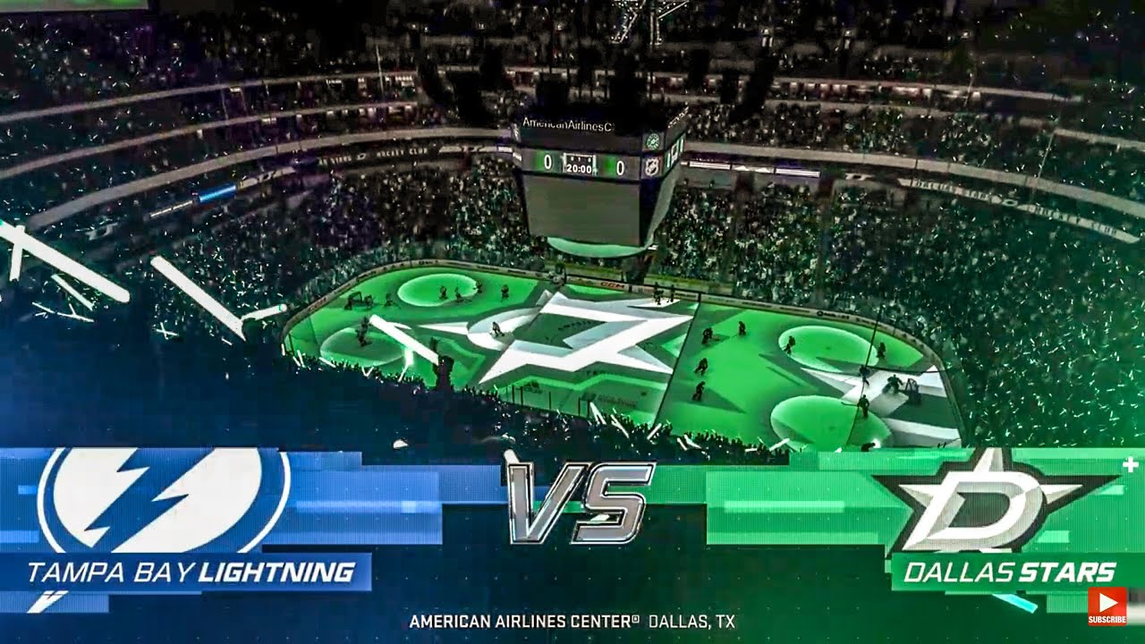 Tampa Bay Lightning vs Dallas Stars 2/11/2023 NHL 23 Gameplay - YouTube