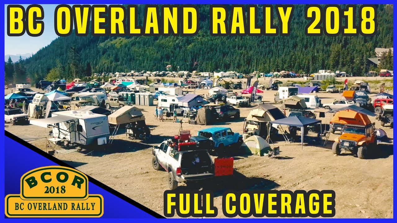 BC Overland Rally 2018 - Vehicles, vendors, people - the whole expo ...