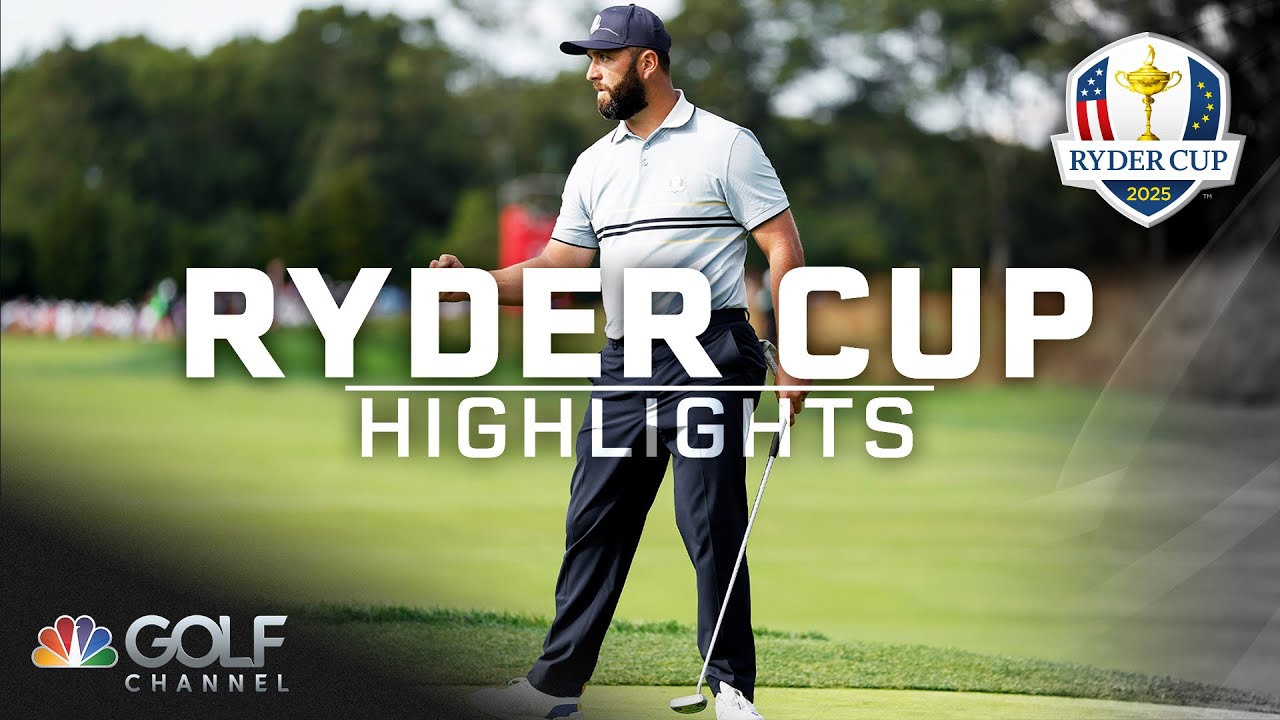 2025 Ryder Cup Highlights: Day 1 Fourballs | Golf Channel - YouTube