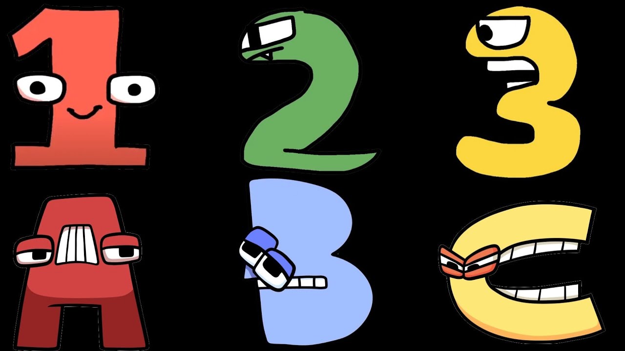 MERGE 'ALPHABET LORE vs NUMBER LORE' Run 10 ⭐️⭐️⭐️⭐️⭐ ...
