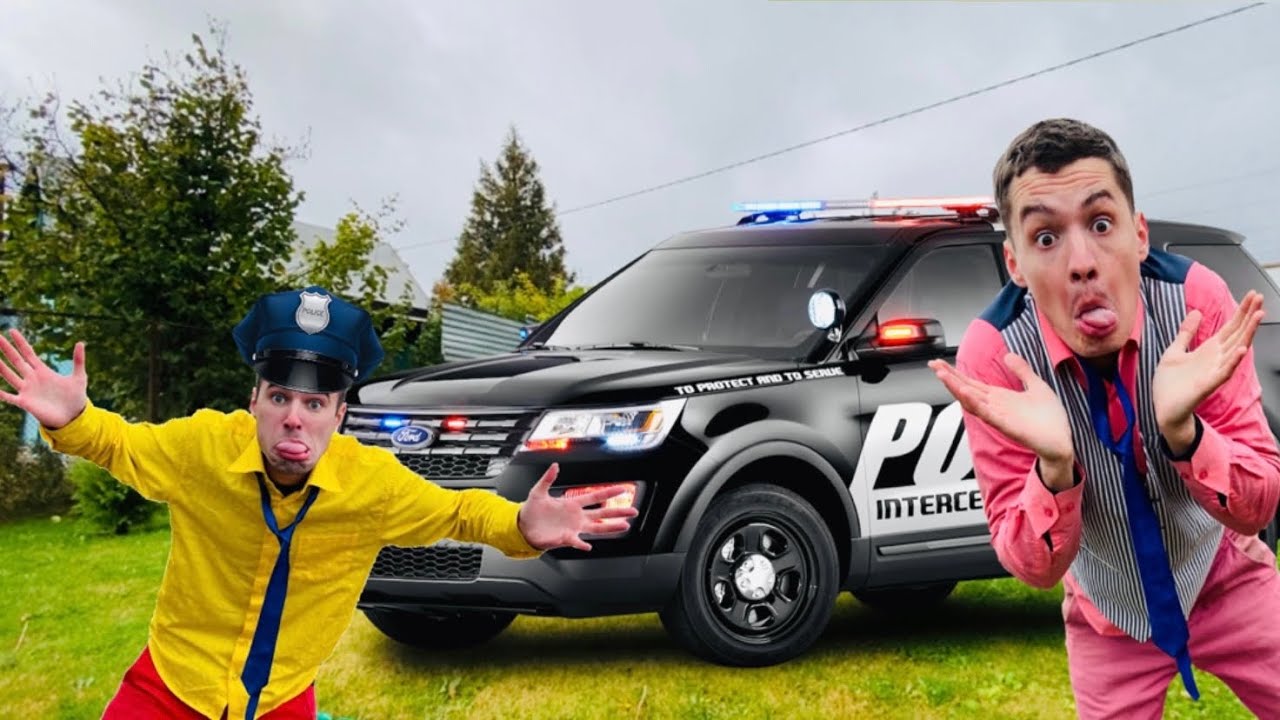 A fun cop chase after the racer Mr. Joe in his sports car - YouTube