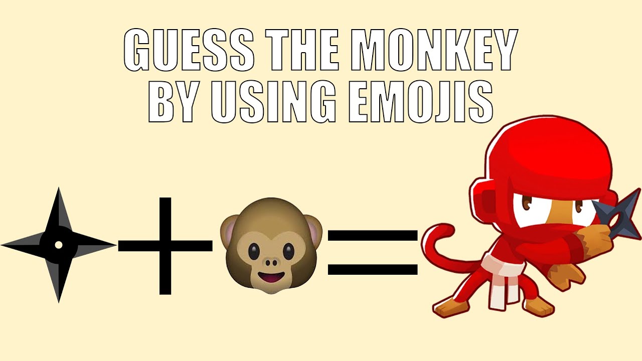 Guess The Monkey Quiz | Bloons TD 6 Edition - YouTube