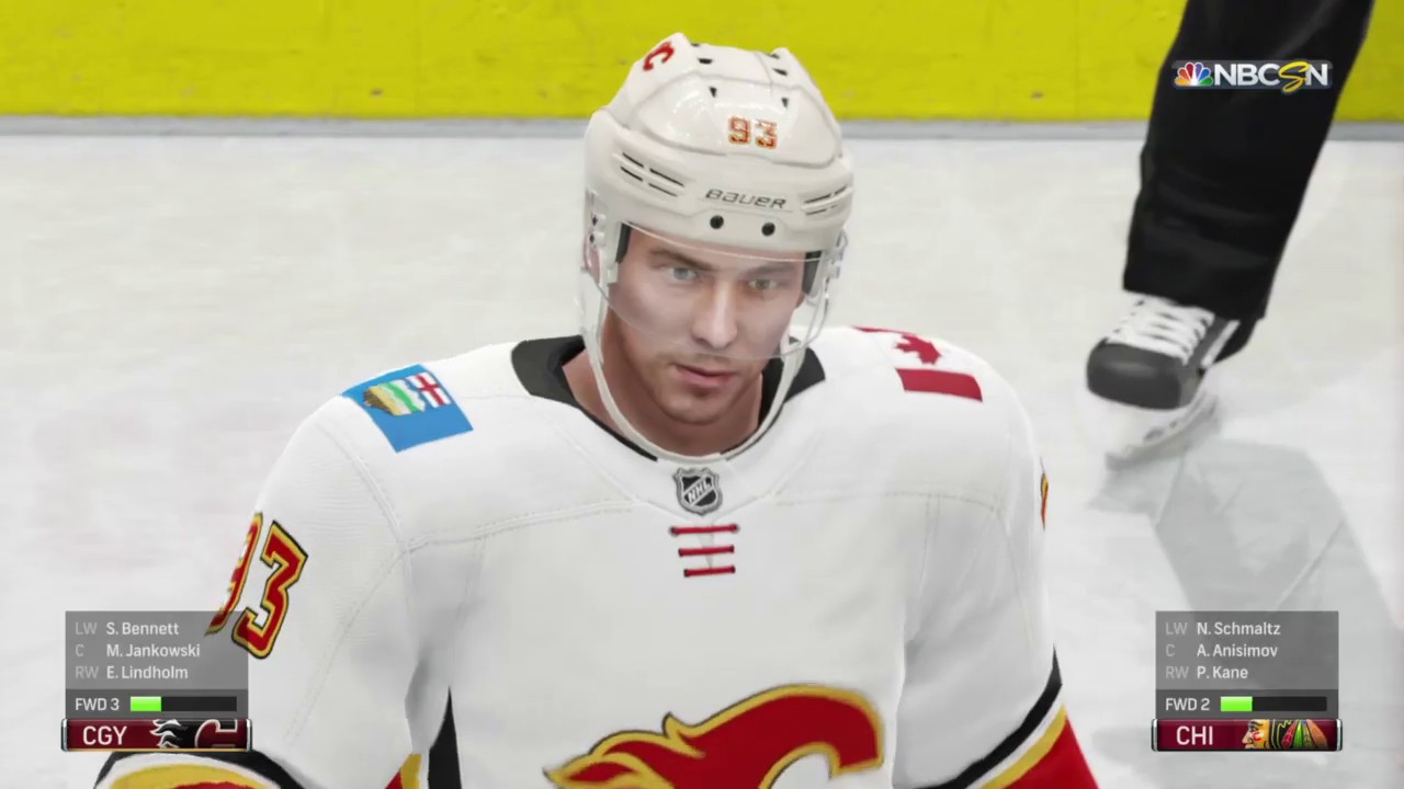 NHL 19 - Calgary Flames Vs Chicago Blackhawks Gameplay - NHL Season ...
