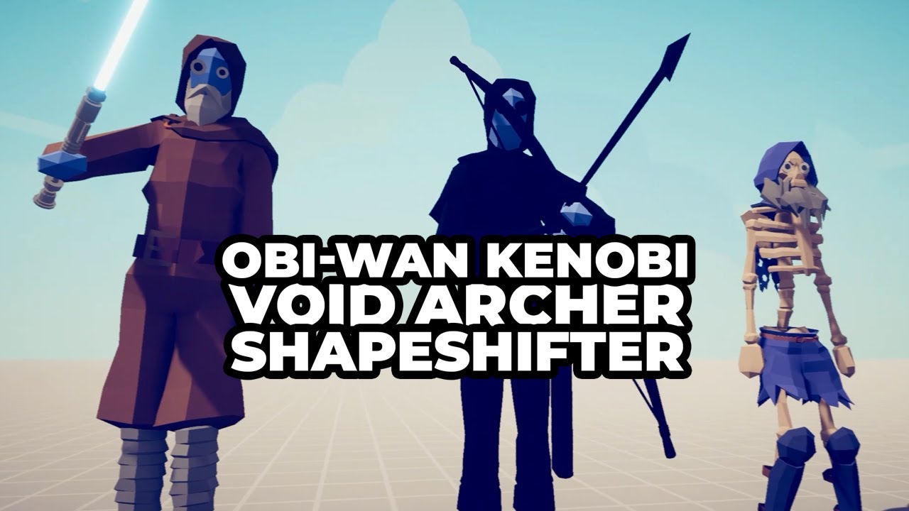 OBI WAN KENOBI, VOID ARCHER and SHAPESHIFTER vs EVERY UNIT - Totally ...