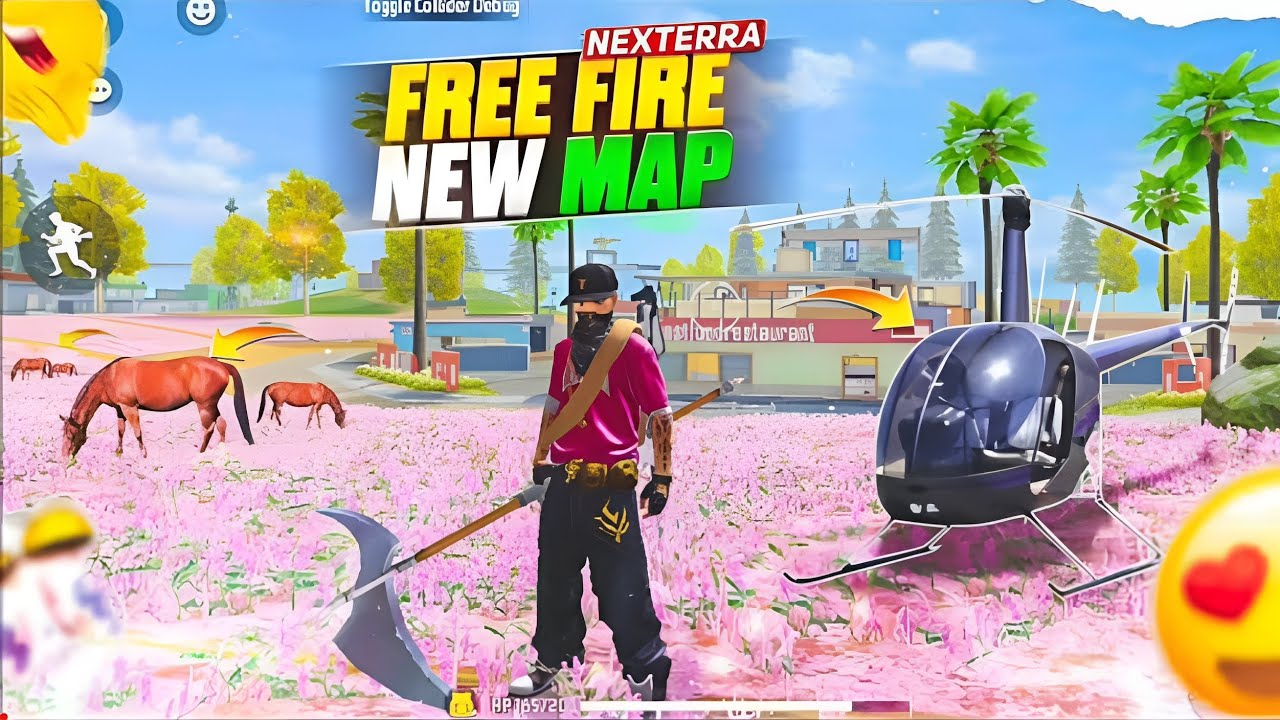 FREE FIRE NEW MAP NEXTERRA || NEW MAP NEXTERRA || FREE FIRE NEW MAP ...