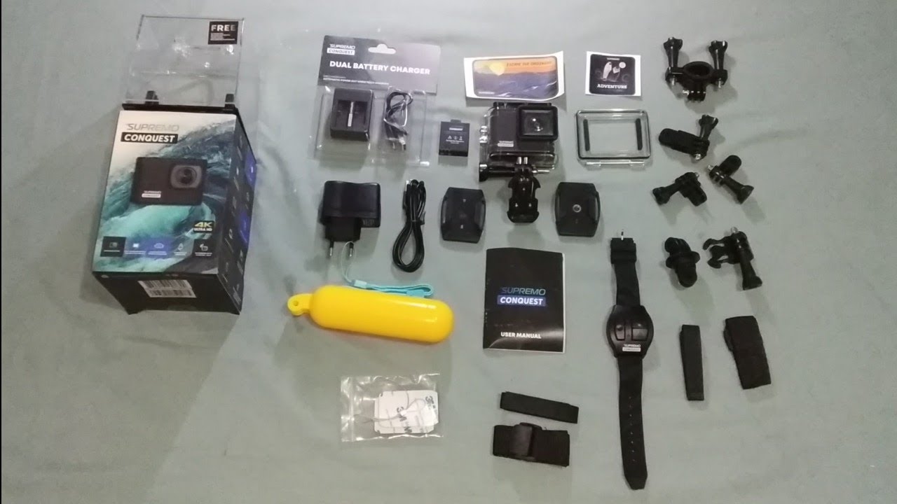 Unboxing Supremo Conquest 4K Ultra HD (What's inside?) - YouTube
