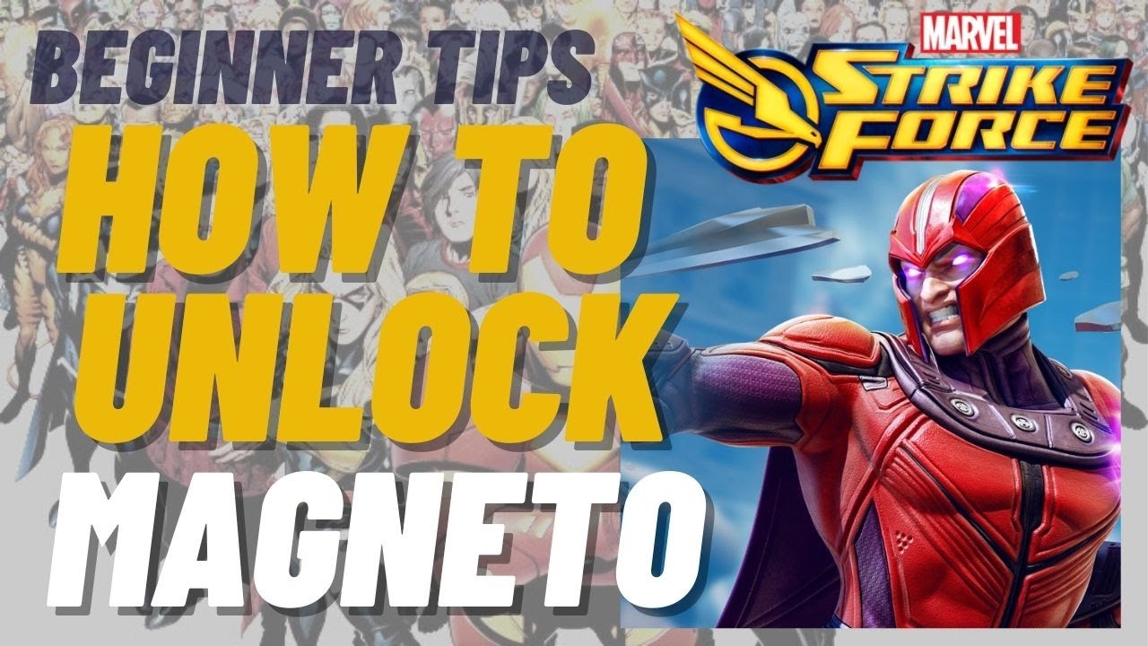 Unlock MAGNETO in Marvel Strike Force | MSF Beginner Tips - YouTube