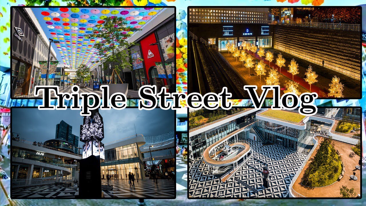 Triple street vlog | triple street incheon walk/vlog | South Korea ...