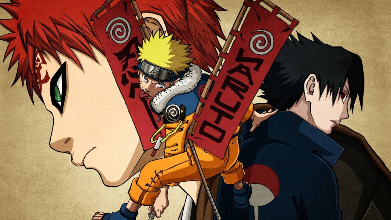 SASUKE VS GAARA || FULL FIGHT || - YouTube